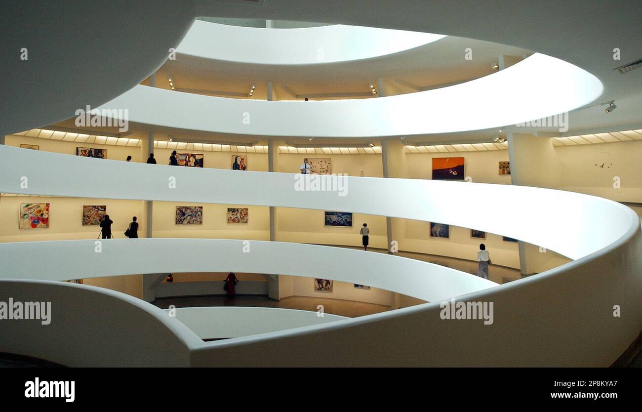 ** FILE ** This July 1, 2003 file photo shows the spiral ramps of the ...