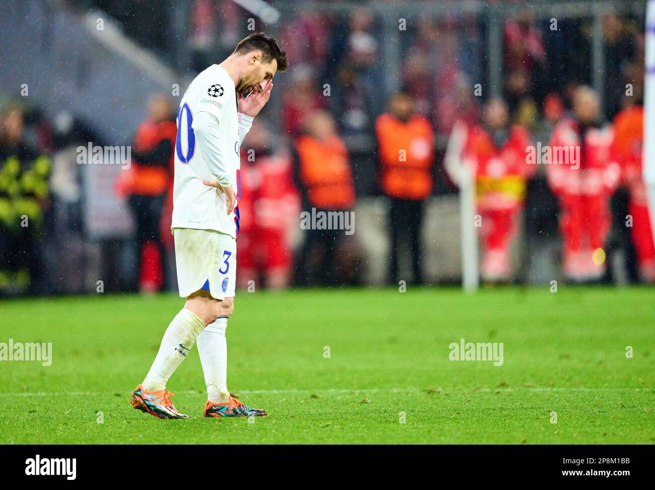 Lionel Messi, PSG 30 sad in the eighth finals match FC BAYERN MUENCHEN ...