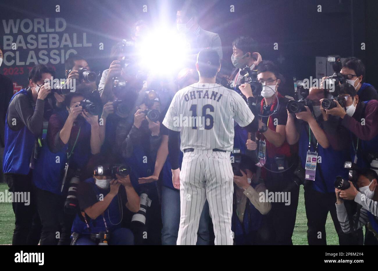 Japanese Shohei Ohtani celebrates after winning the World Baseball ...