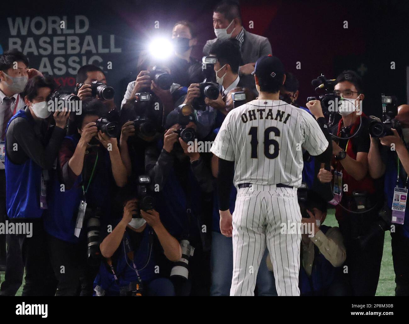 Japanese Shohei Ohtani celebrates after winning the World Baseball ...