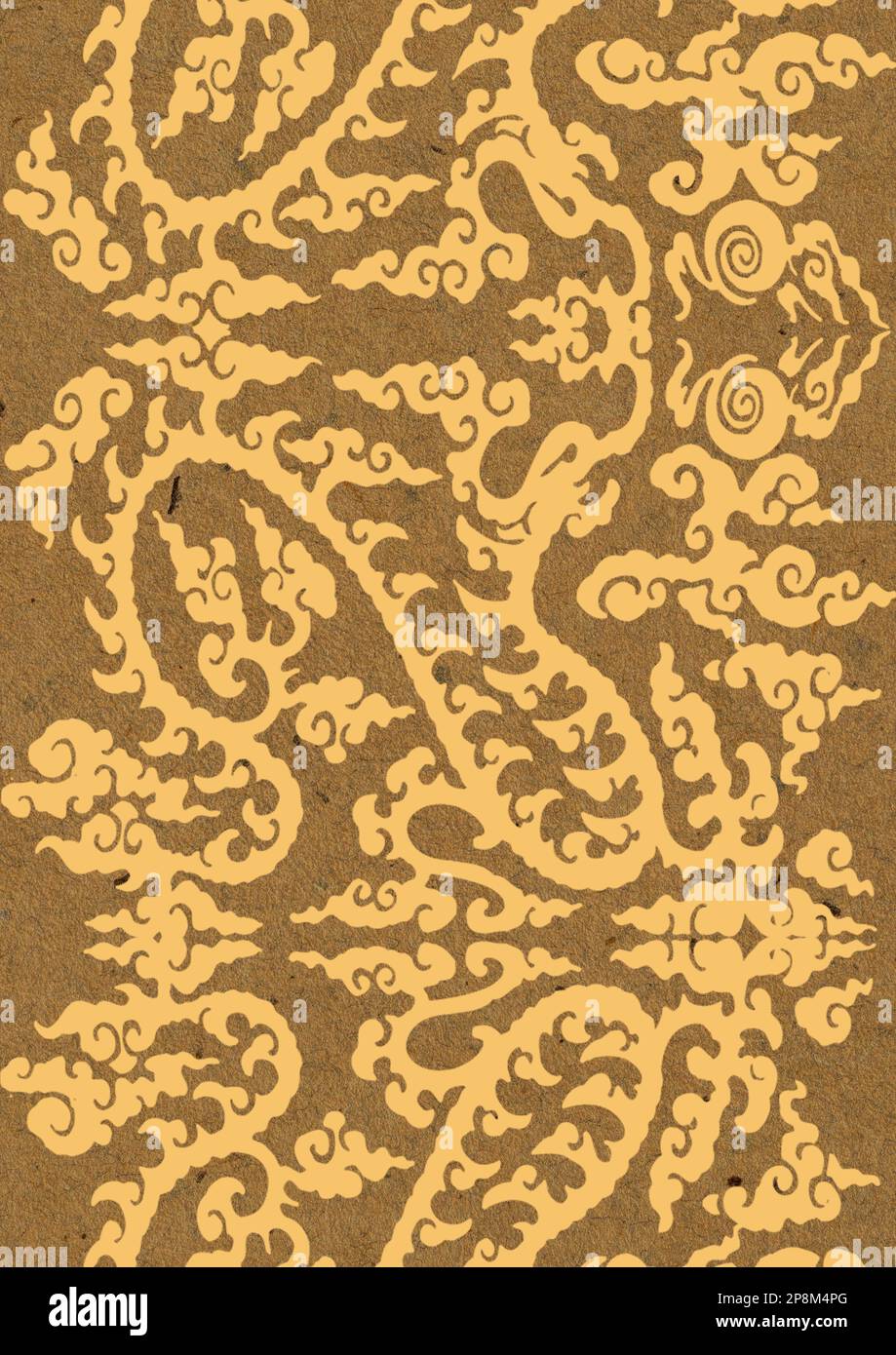 Asian Deco Art Deco Pattern background Stock Photo - Alamy