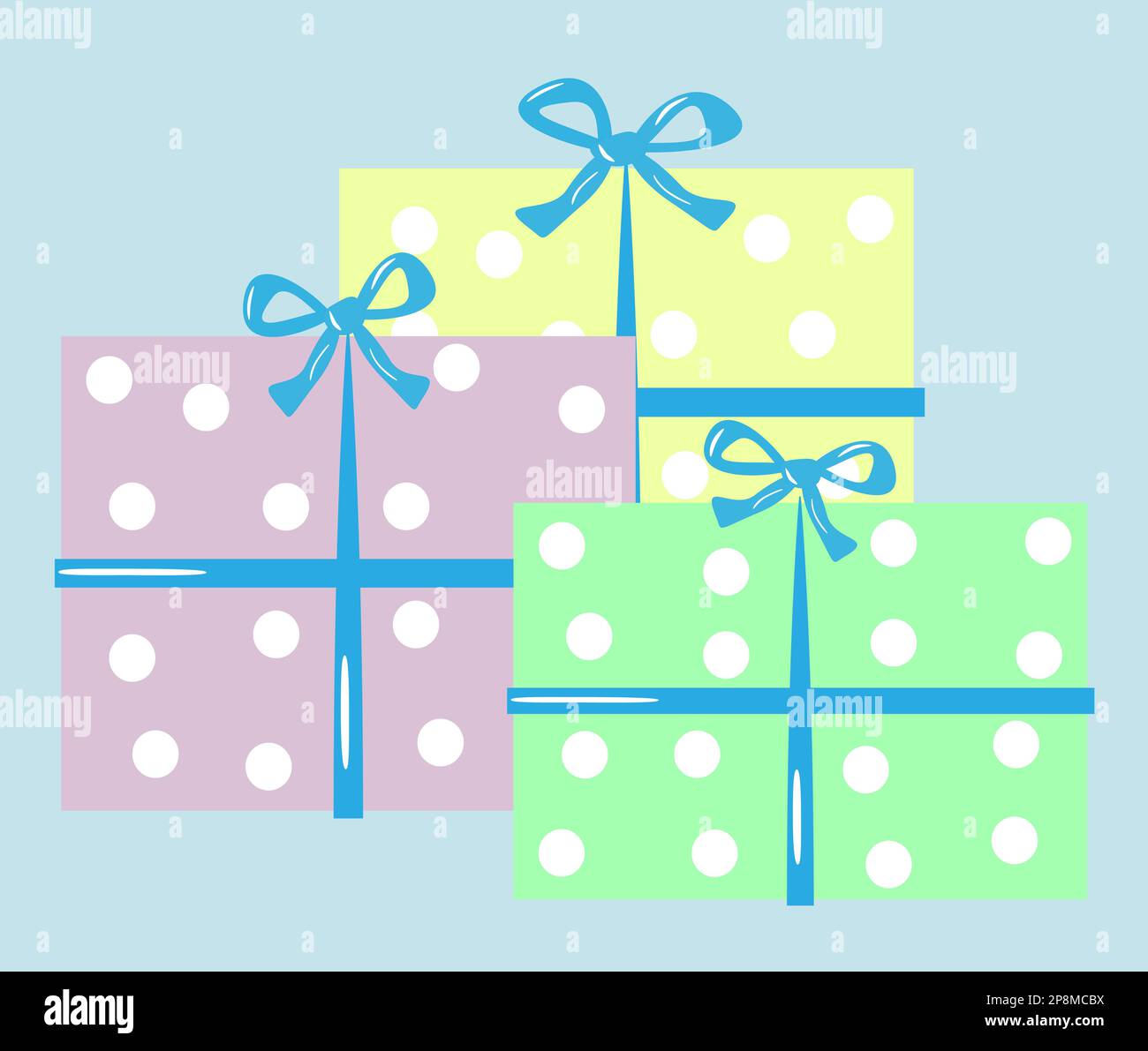 Cardboard box set pink Stock Vector Images - Alamy