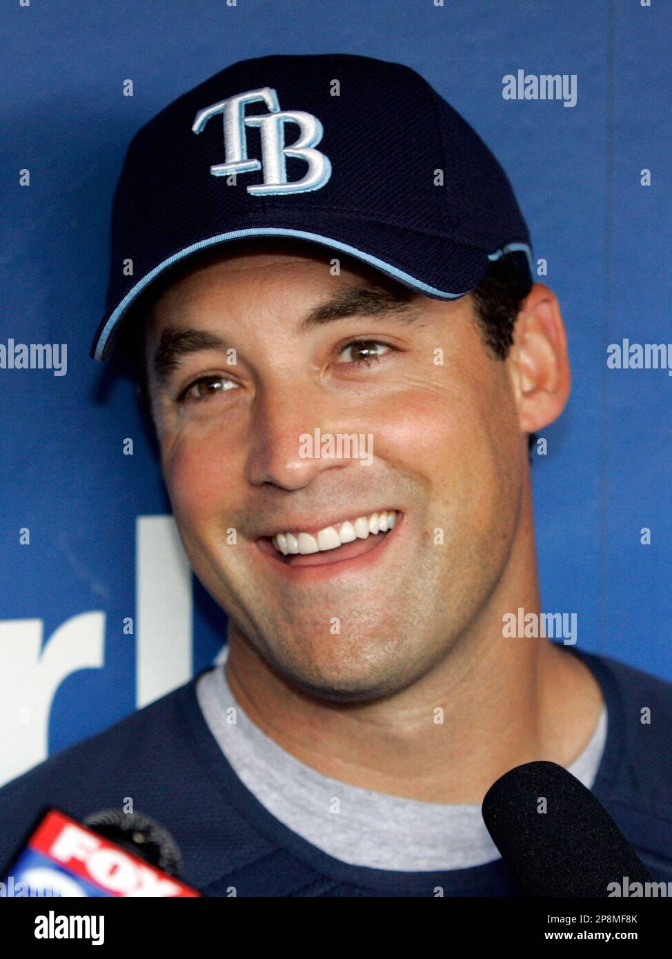 Tampa Bay Rays' Pat Burrell, who was a member of the Philadelphia ...