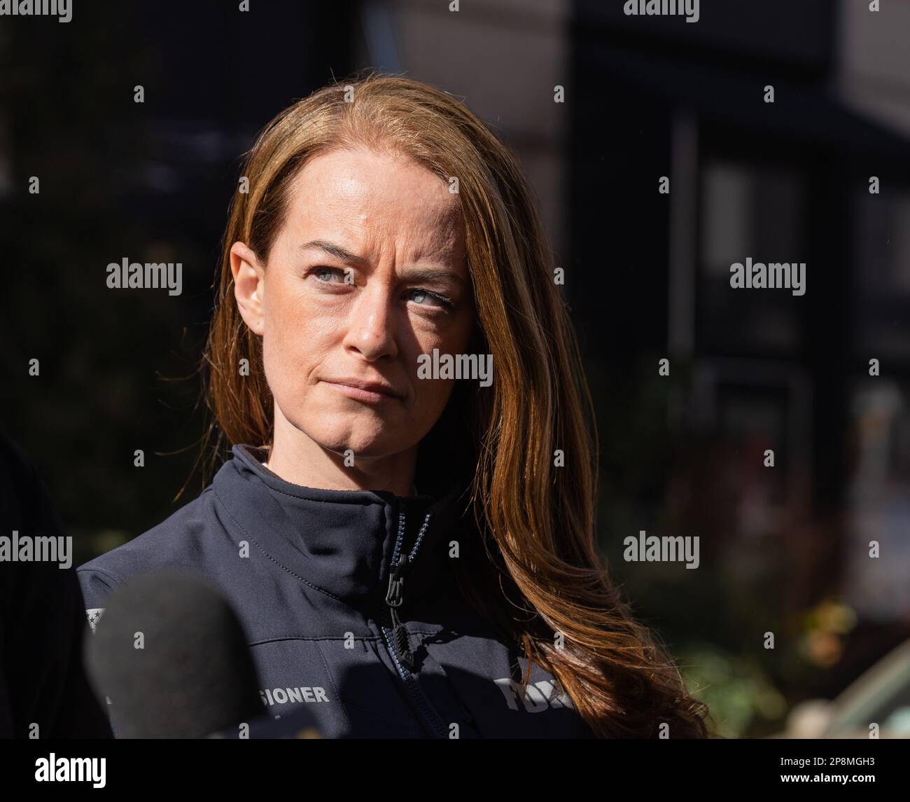 New York City, USA. 07th Mar, 2023. FDNY Commissioner Laura Kavanagh ...