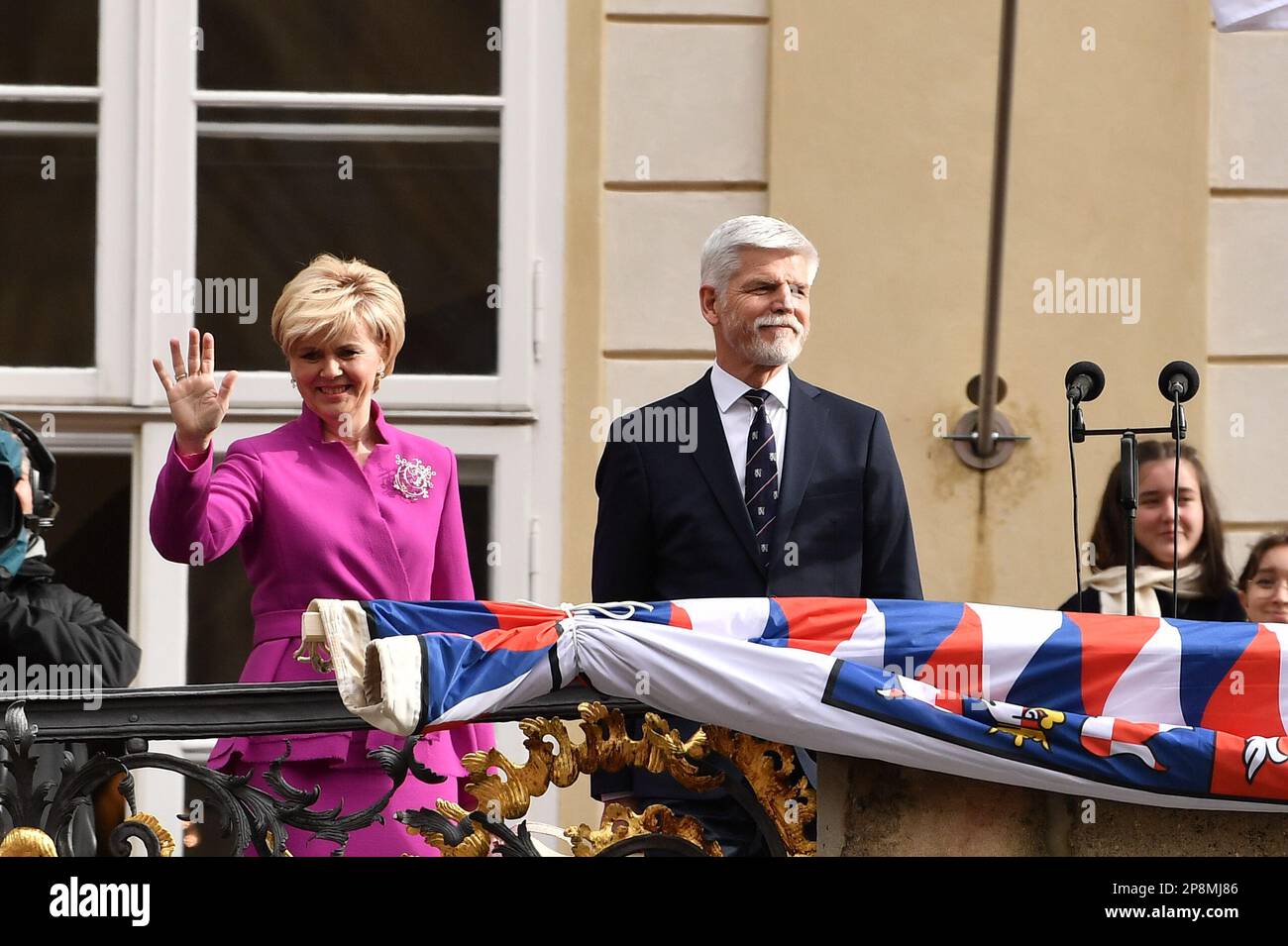 Prague, Czech Republic. 09th Mar, 2023. Inauguration of newly elected ...