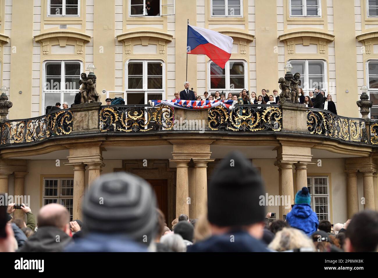 Prague, Czech Republic. 09th Mar, 2023. Inauguration of newly elected ...