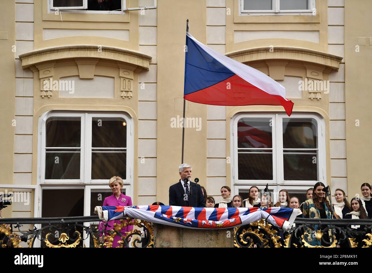 Prague, Czech Republic. 09th Mar, 2023. Inauguration of newly elected ...