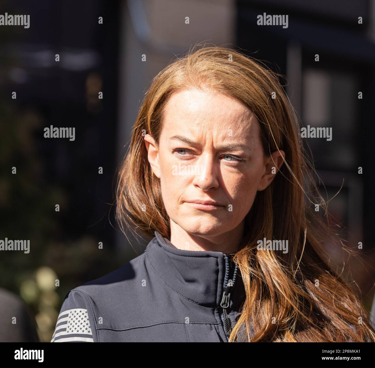 New York City, USA. 07th Mar, 2023. FDNY Commissioner Laura Kavanagh ...