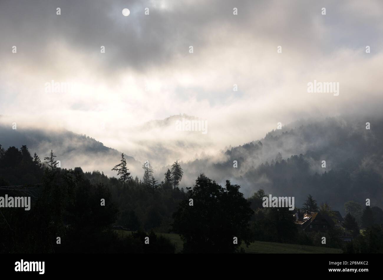 landscape bad weather Stock Photo - Alamy