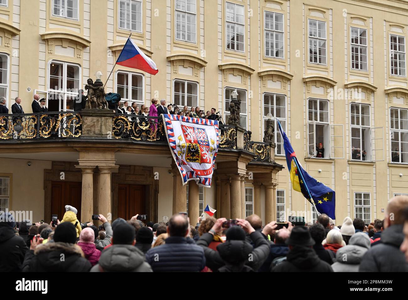 Prague, Czech Republic. 09th Mar, 2023. Inauguration of newly elected ...