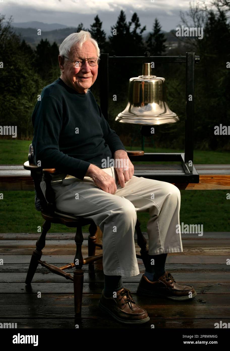 ** ADVANCE FOR WEEKEND EDITIONS, APRIL 4-5 ** Alfred Allen, seen her at ...