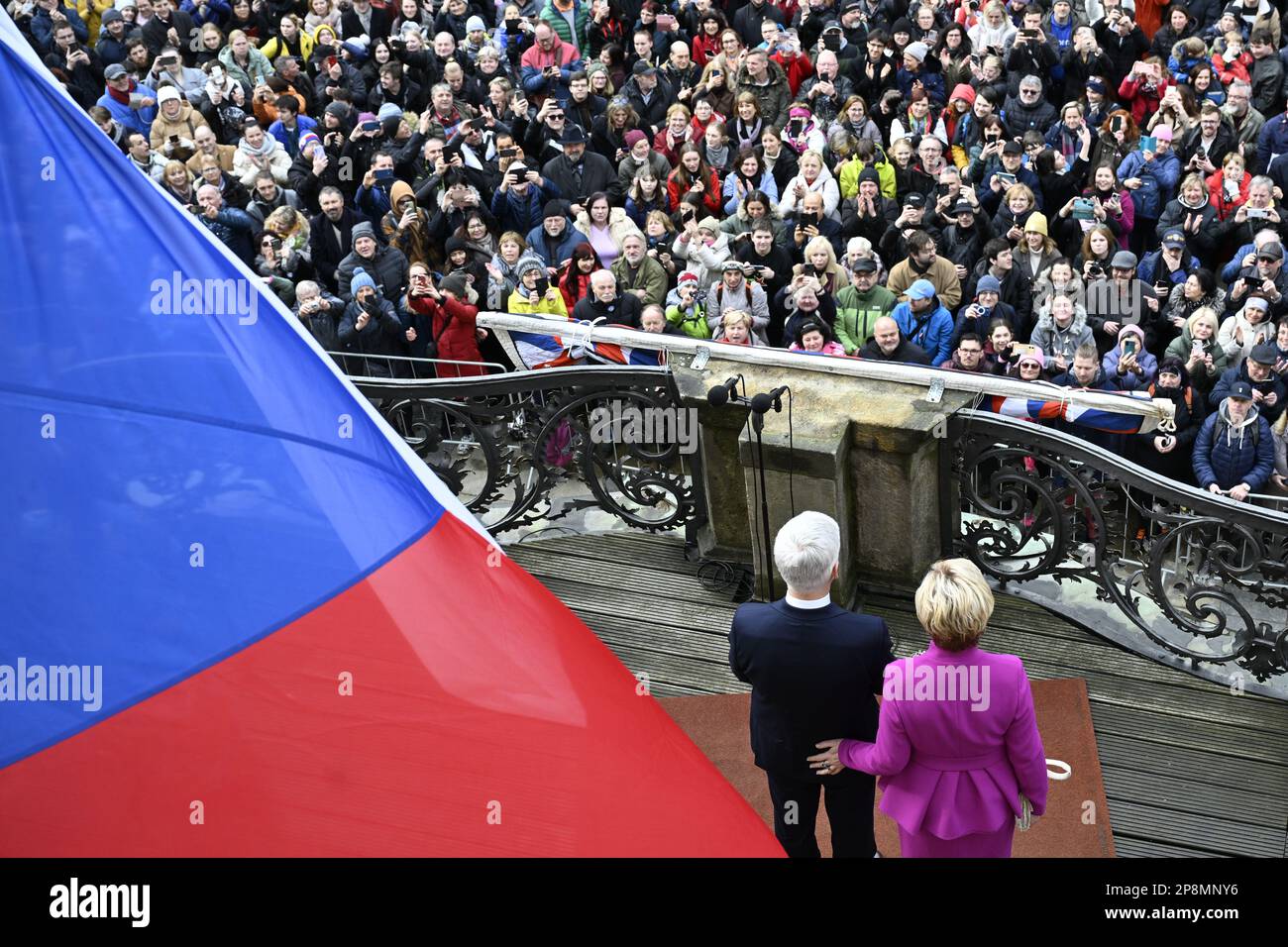 Prague, Czech Republic. 09th Mar, 2023. Inauguration of newly elected ...