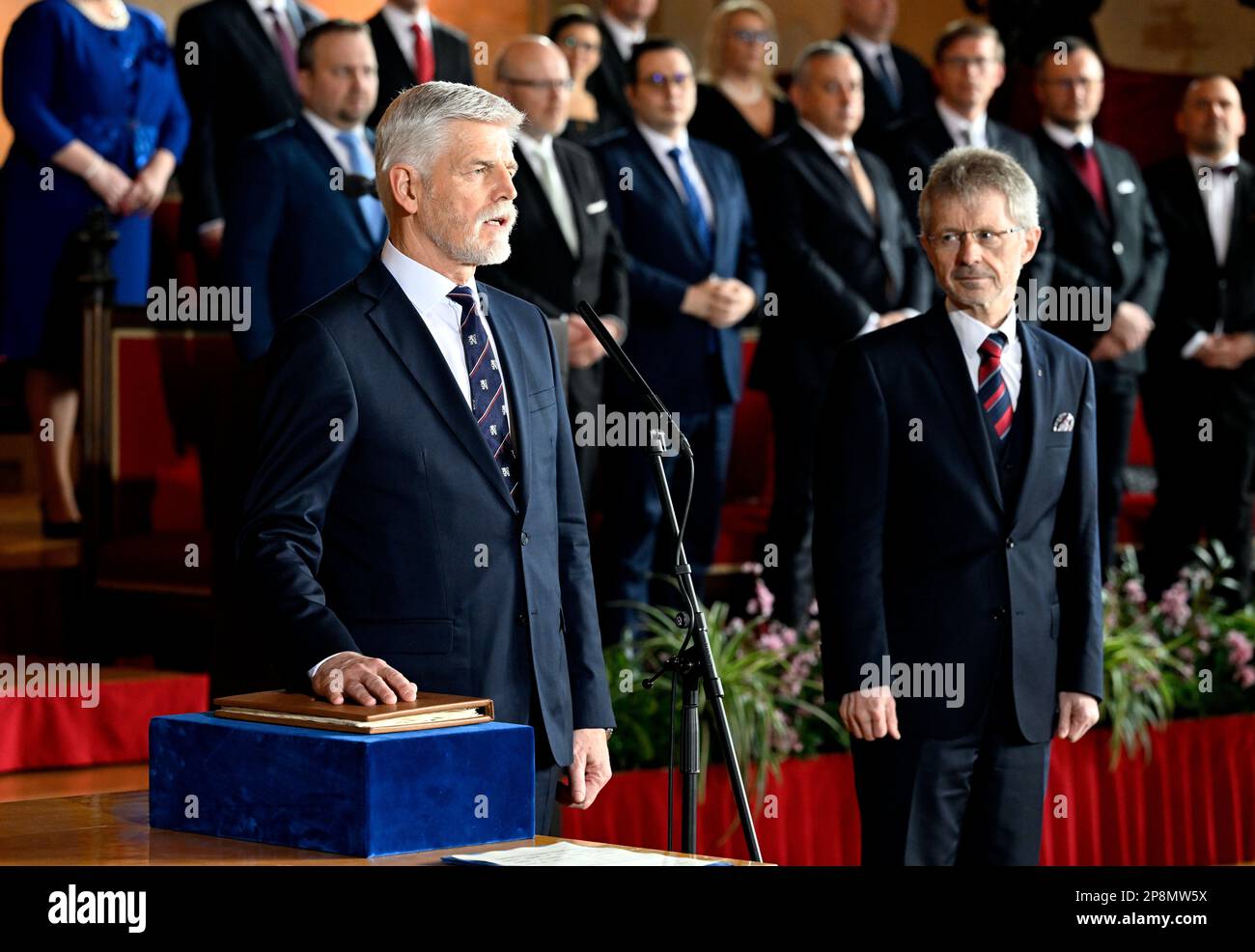 Prague, Czech Republic. 09th Mar, 2023. A joint session of both houses ...