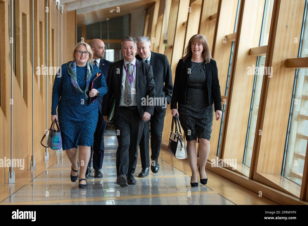 Edinburgh, Scotland, UK. 9th Mar, 2023. PICTURED: (L-R) Christina ...
