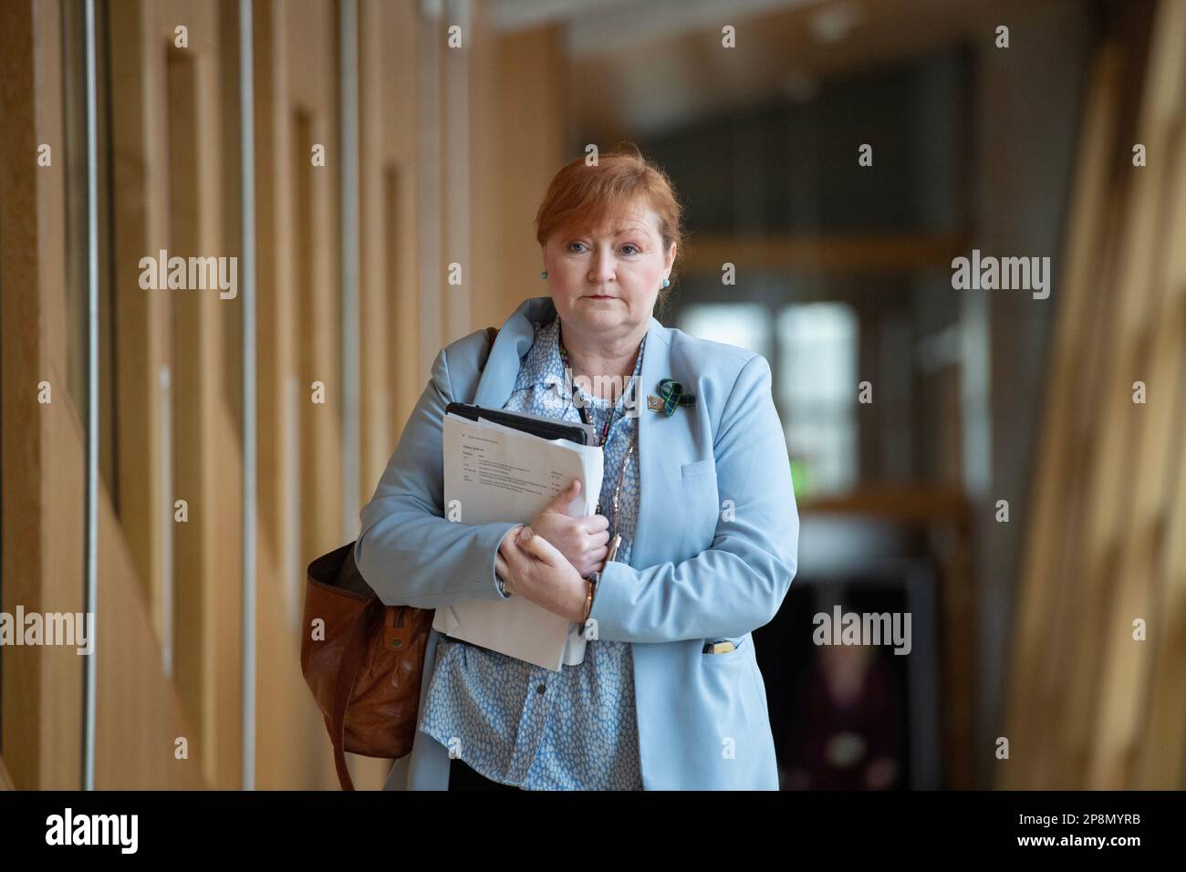 Edinburgh, Scotland, UK. 9th Mar, 2023. PICTURED: Emma Harper MSP, who ...