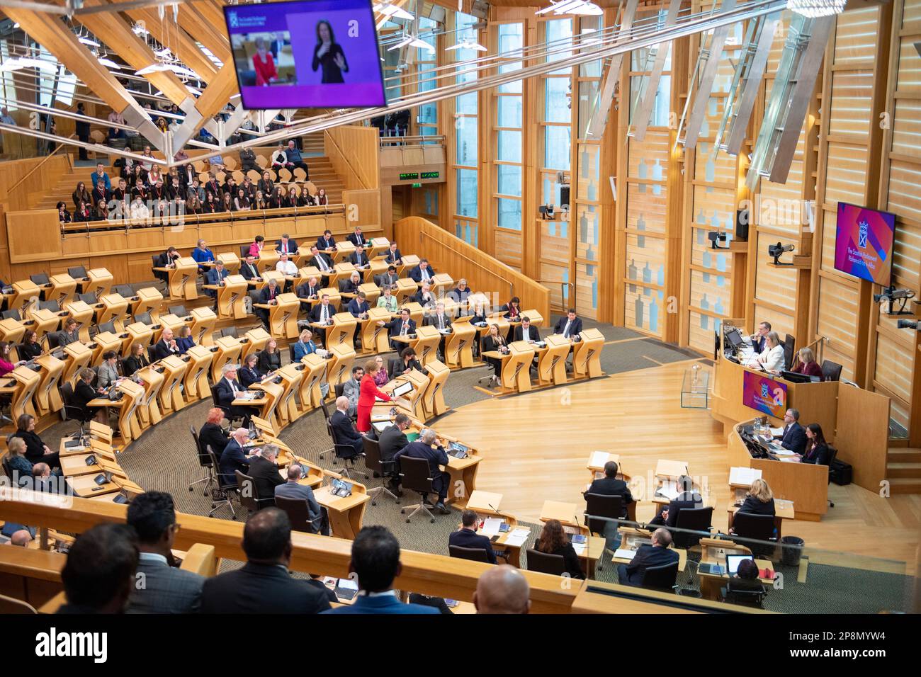 Edinburgh, Scotland, UK. 9th Mar, 2023. PICTURED: Nicola Sturgeon MSP ...