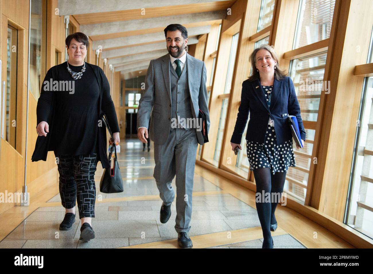 Edinburgh, Scotland, UK. 9th Mar, 2023. PICTURED: (L-R) Elena Whitham ...