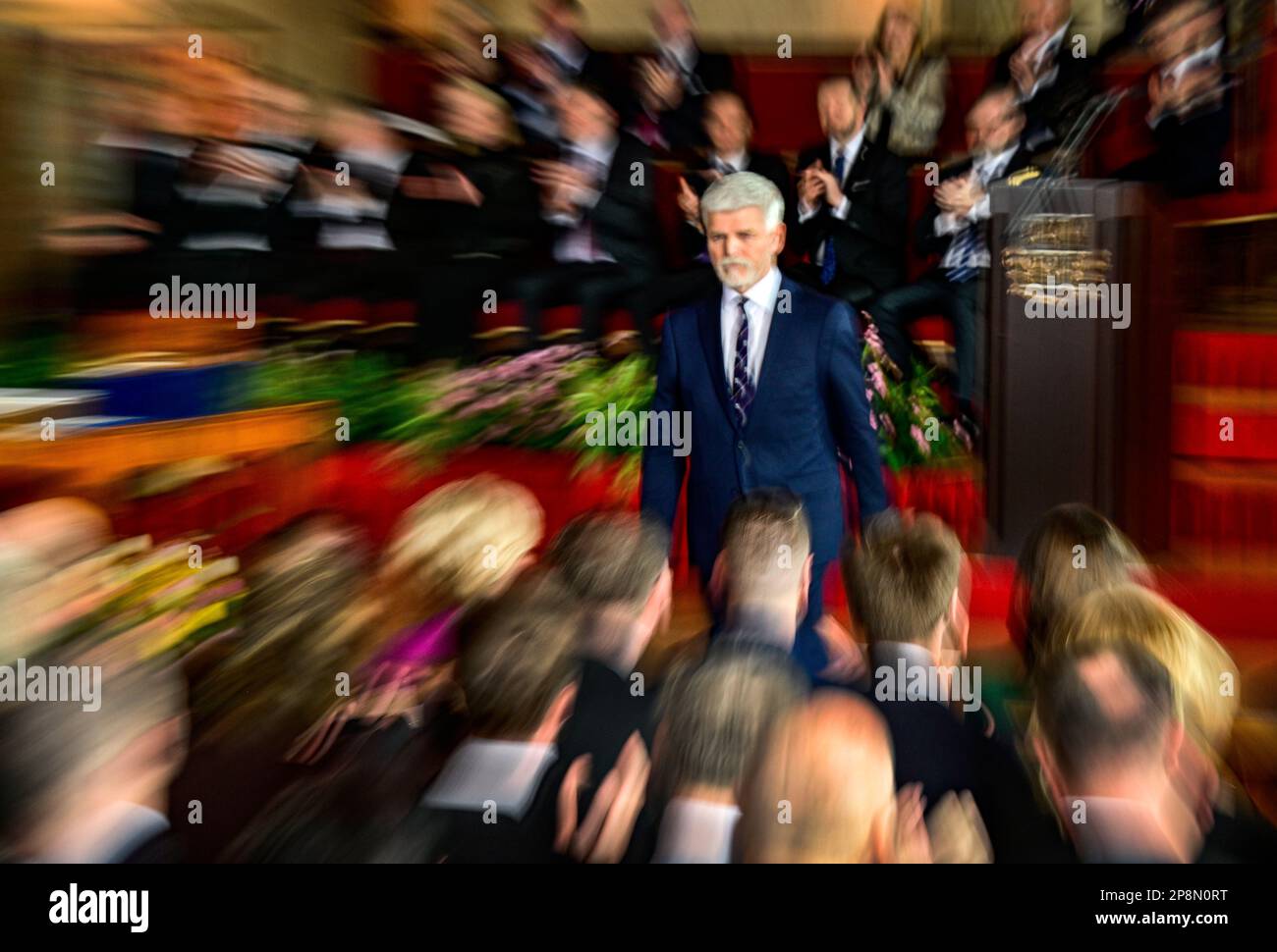 Prague, Czech Republic. 09th Mar, 2023. A joint session of both houses ...