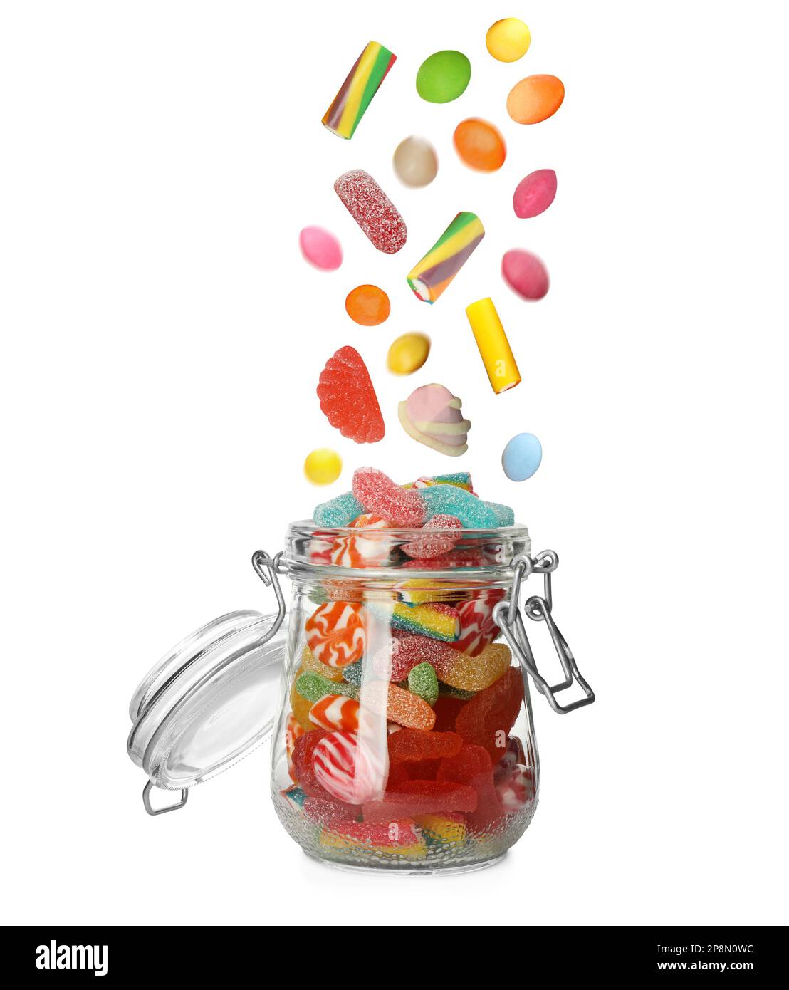Glass jar full different hi-res stock photography and images - Alamy