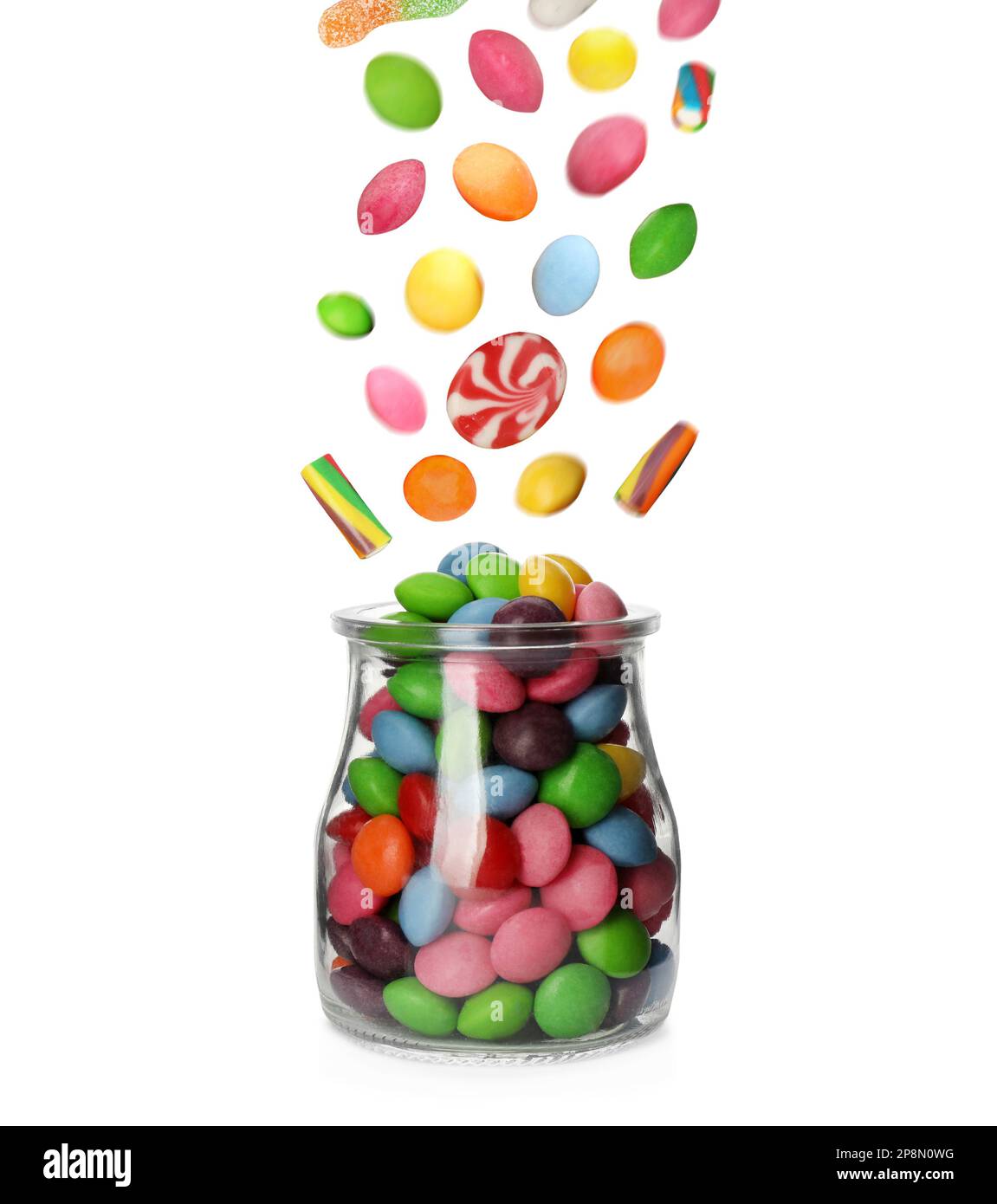 Glass jar full different hi-res stock photography and images - Alamy