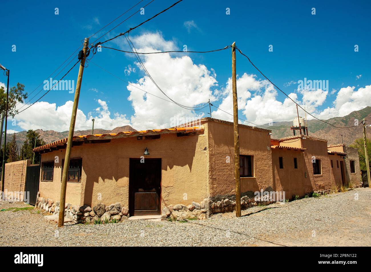 Adobe brick building is an ancient technique common in some of South ...