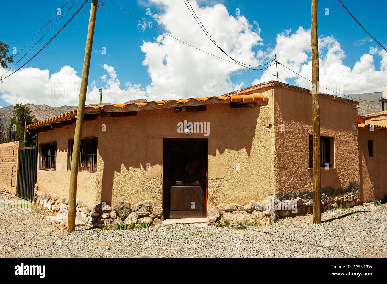 Adobe brick building is an ancient technique common in some of South ...