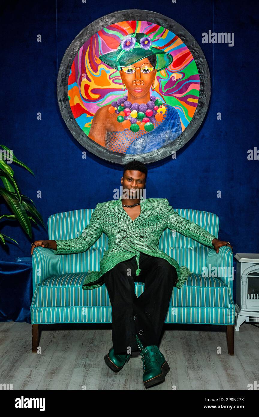 London, UK. 9th Mar, 2023. Samson Bakare with The Merchand And The Pool ...