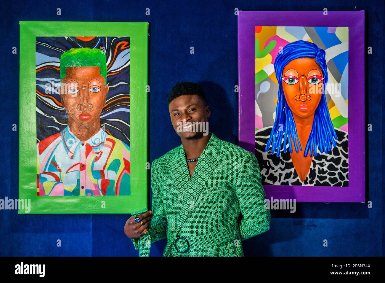 London, UK. 9th Mar, 2023. Samson Bakare with Dreamers Night and Give ...