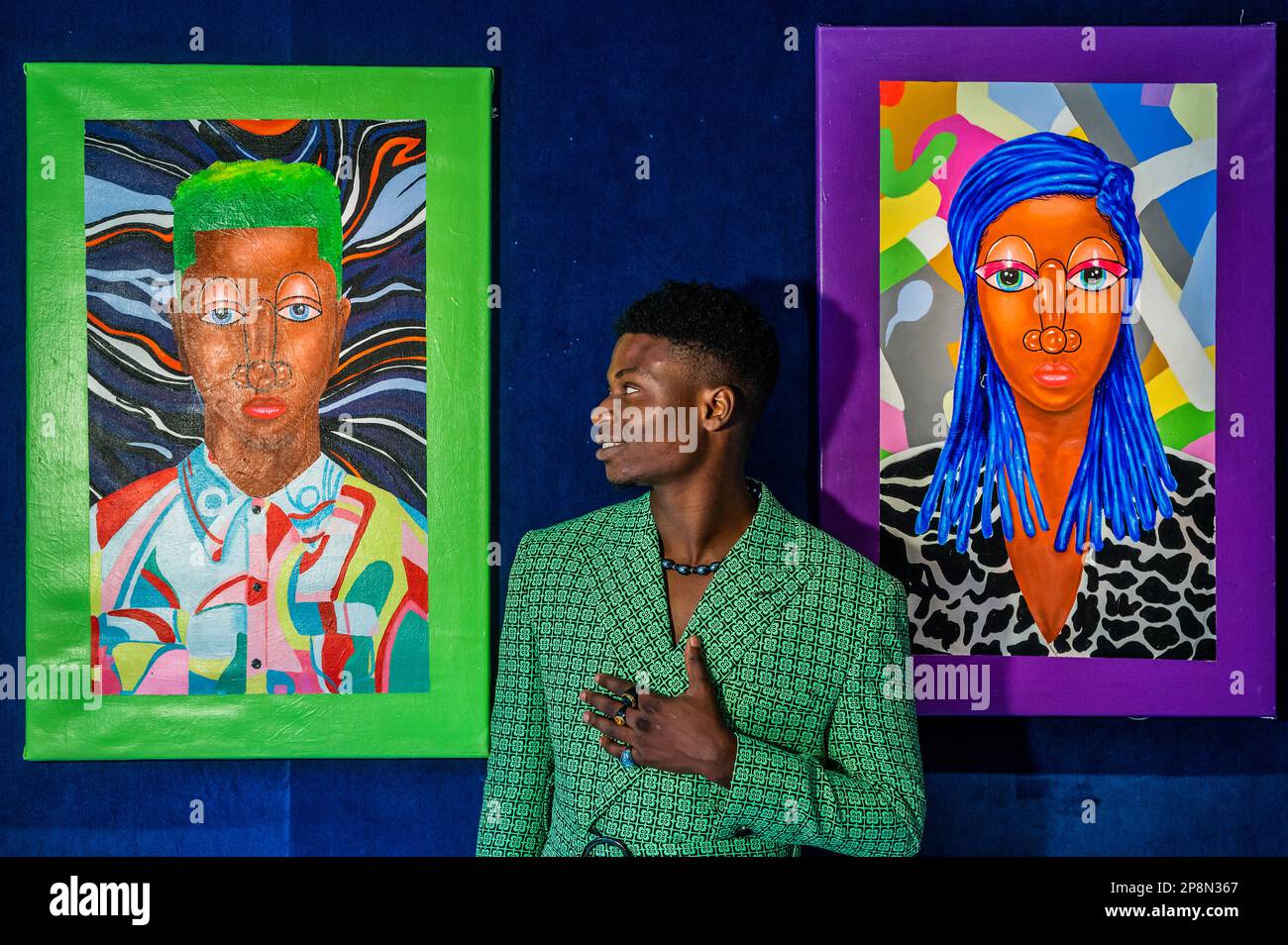 London, UK. 9th Mar, 2023. Samson Bakare with Dreamers Night and Give ...