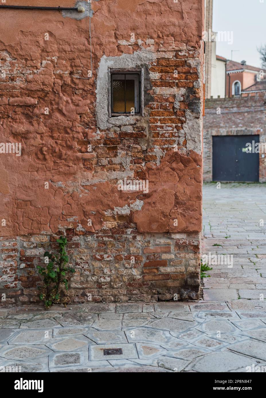 Architectural detail of old building in Venice, Italy Stock Photo - Alamy