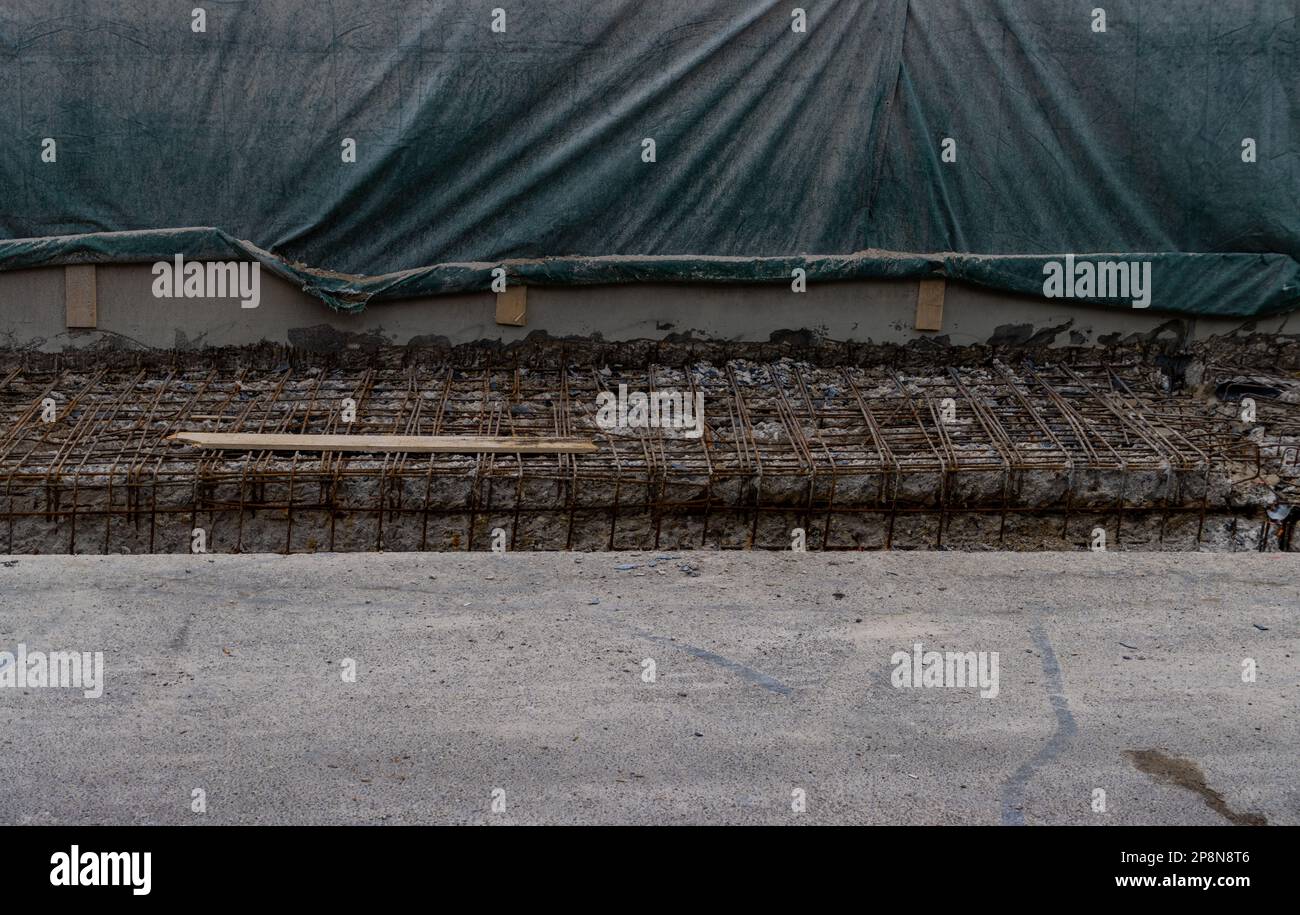 Old rebar hi-res stock photography and images - Alamy