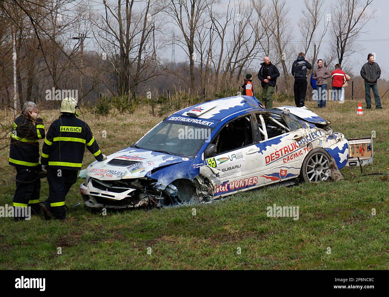 Subaru Rally Crashes