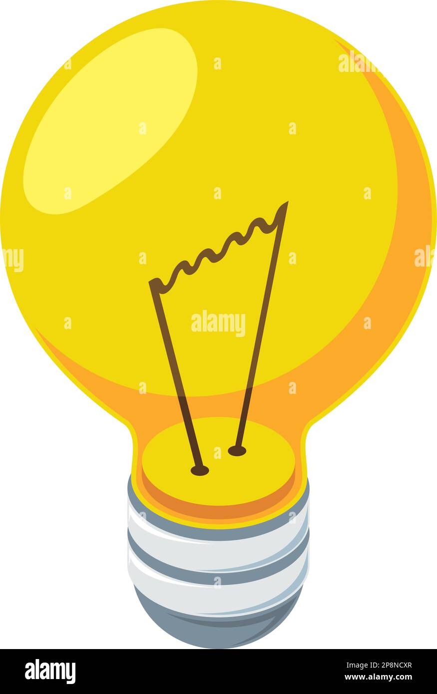 bulb light energy power icon Stock Vector Image & Art - Alamy