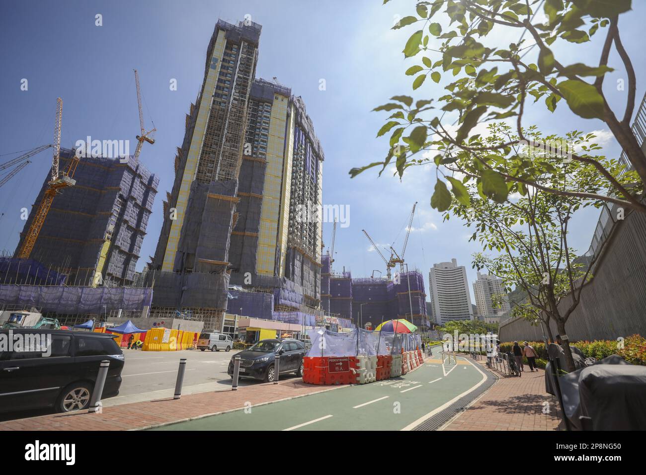 Novo Land development in Tuen Mun built by Sun Hung Kai Properties. 13JUL22 SCMP/ Xiaomei Chen ...