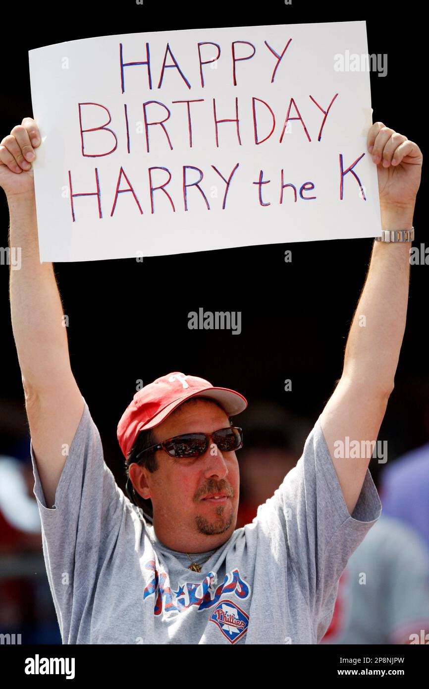 Joe Wombough of Odessa, Fla., wishes long-time Philadelphia Phillies ...