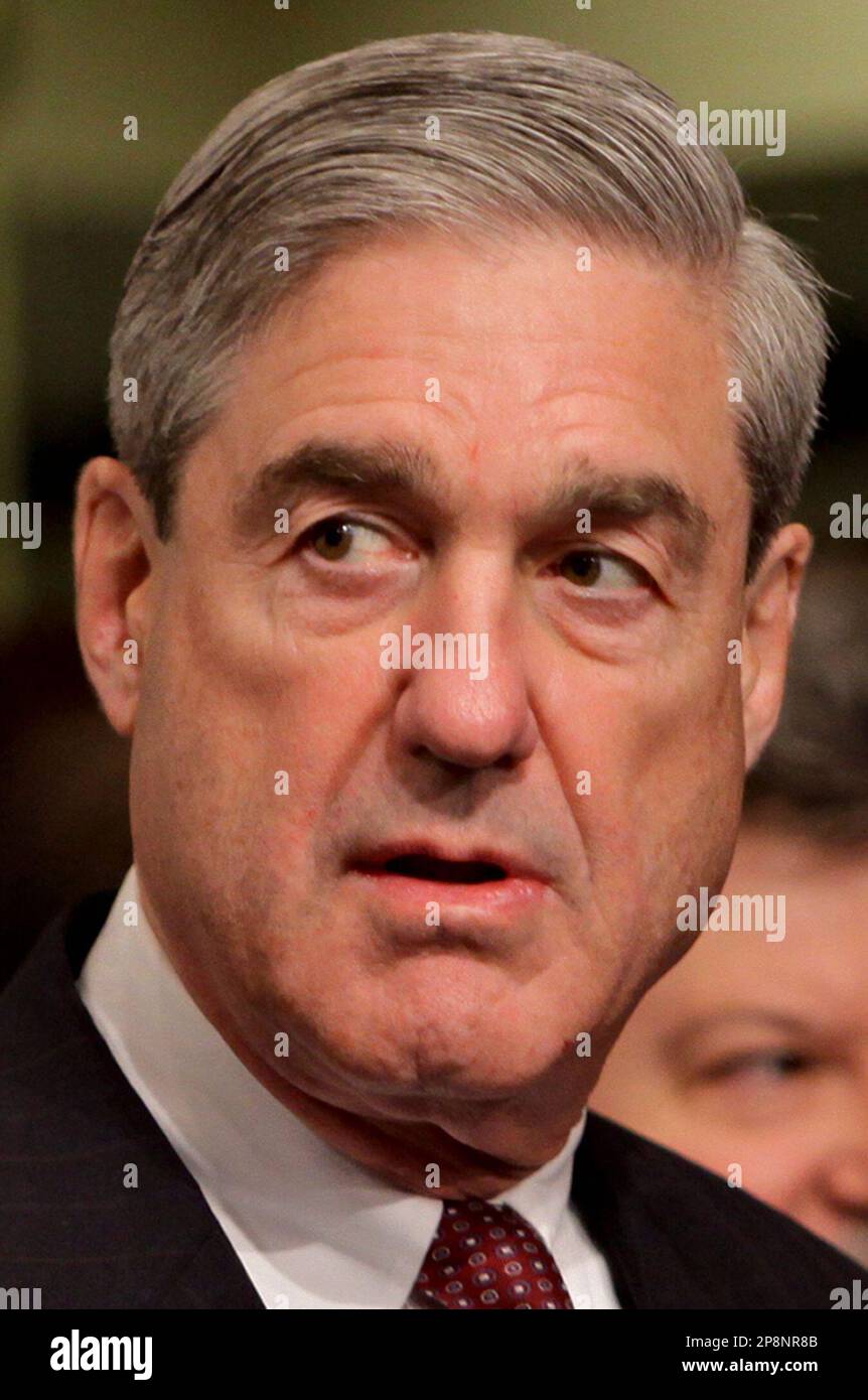 FBI Director Robert Mueller arrives on Capitol Hill in Washington ...