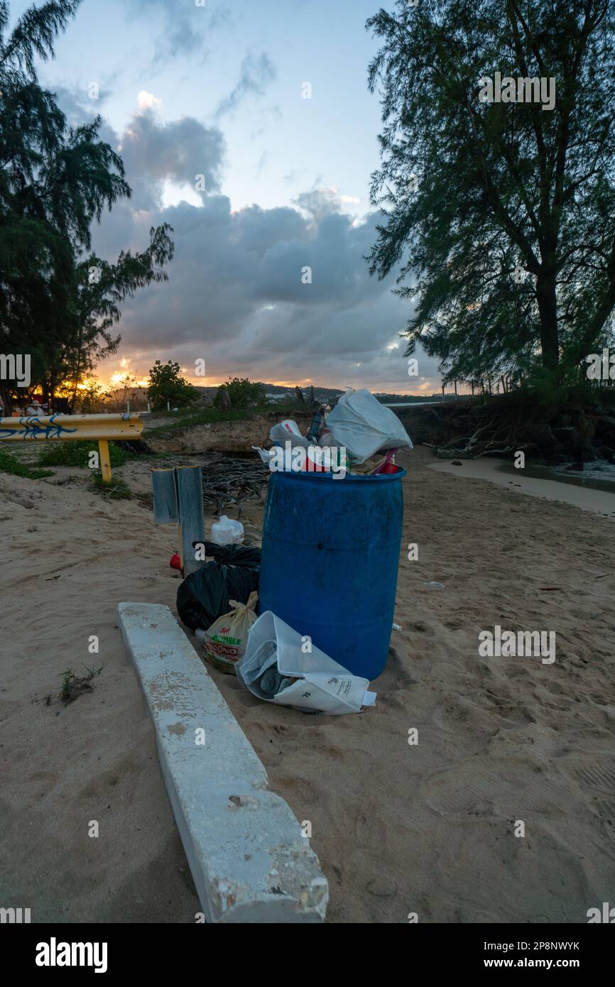 Puerto rico plastic pollution hi-res stock photography and images - Alamy