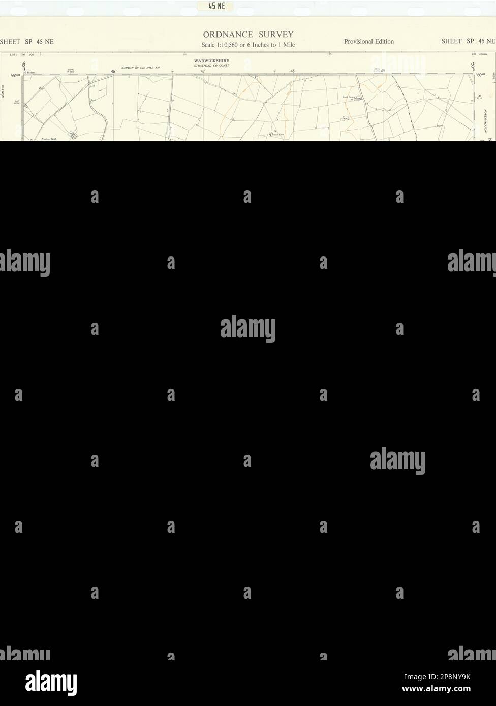 Map of hardwick hi-res stock photography and images - Alamy