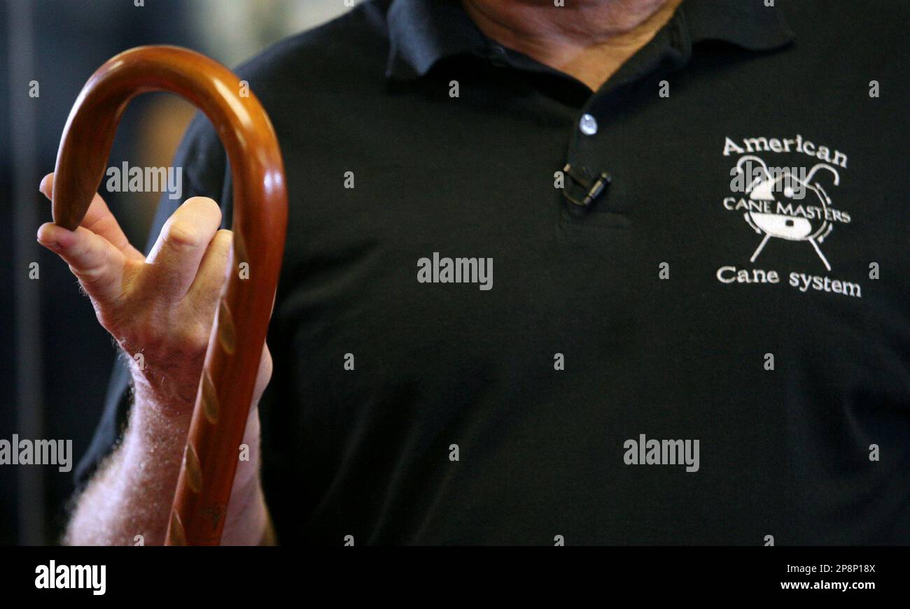 Grand Master Mark Shuey teaches a self-defense seminar on Cane-Fu ...