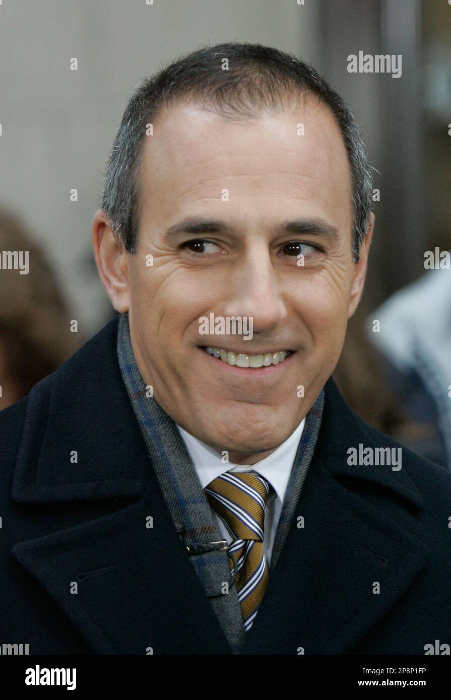 ** FILE ** In this Jan. 17, 2008 file photo, co-host Matt Lauer, of the ...