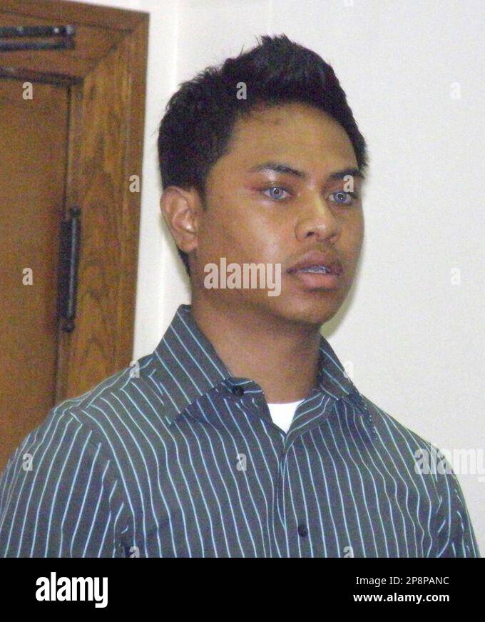 Kevin Rehobson, son of slain pastor Kernal Rehobson, gives a victim's ...