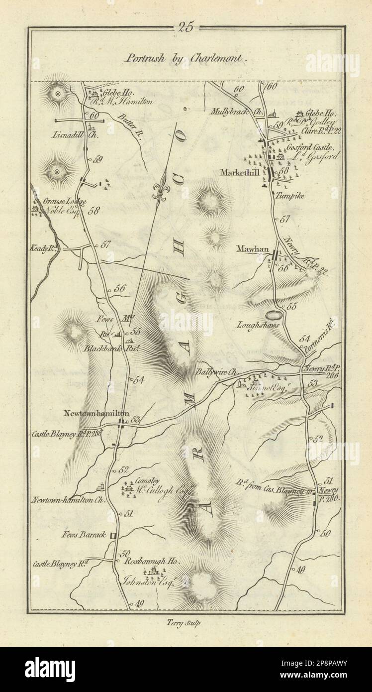 #25 Portrush by Charlemont. Newtownhamilton Markethill. TAYLOR/SKINNER ...