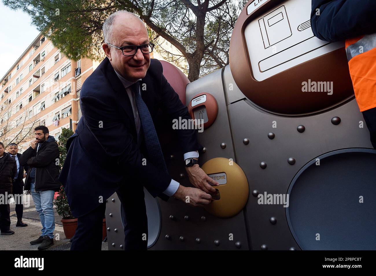 Rome, Italy. 09th Mar, 2023. The mayor of Rome Roberto Gualtieri tests ...