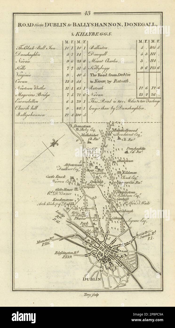 #43 Dublin to Donegal. Abbotstown Castleknock Mulhuddart TAYLOR/SKINNER ...