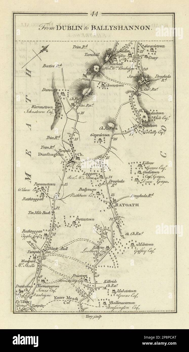 #44 Dublin - Ballyshannon. Ratoath Dunshaughlin Dunboyne TAYLOR/SKINNER ...