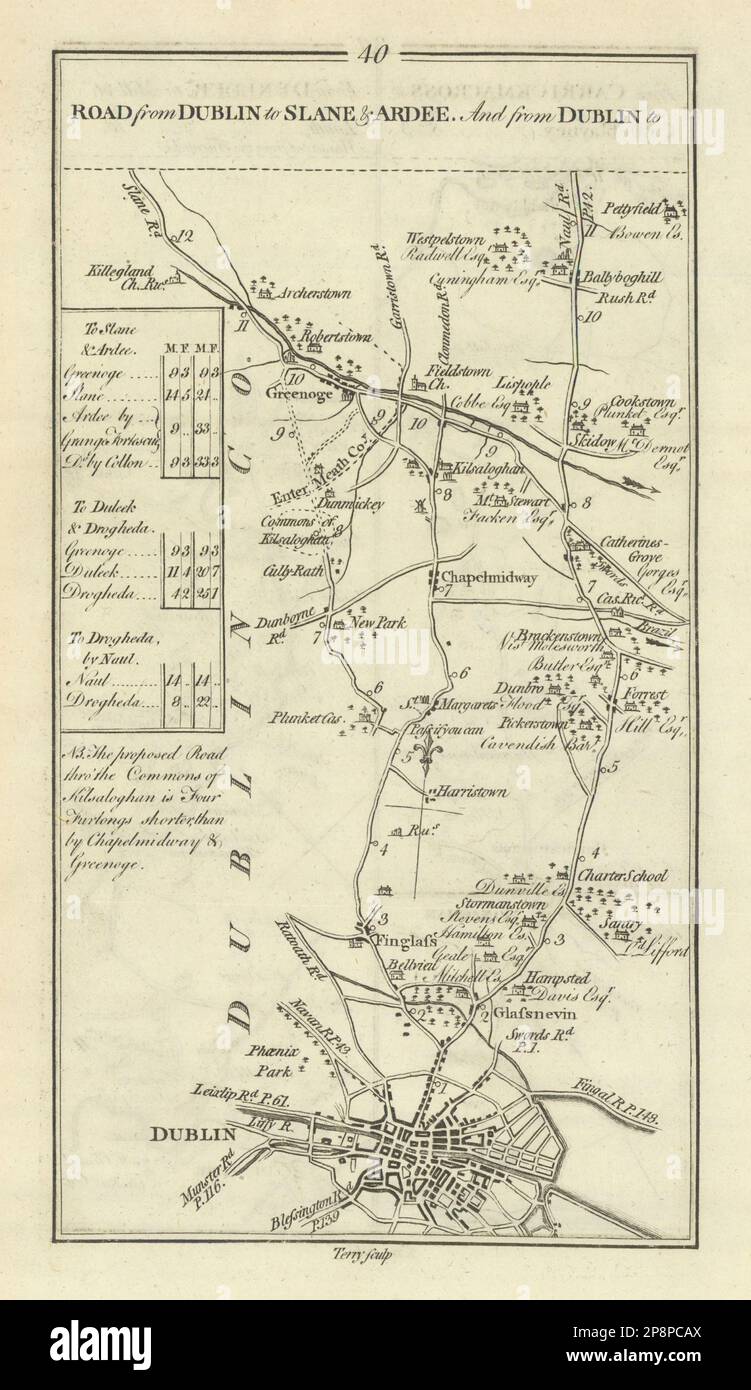 #40 Dublin to Slane & Ardee… Glasnevin Greenogue Finglas TAYLOR/SKINNER ...