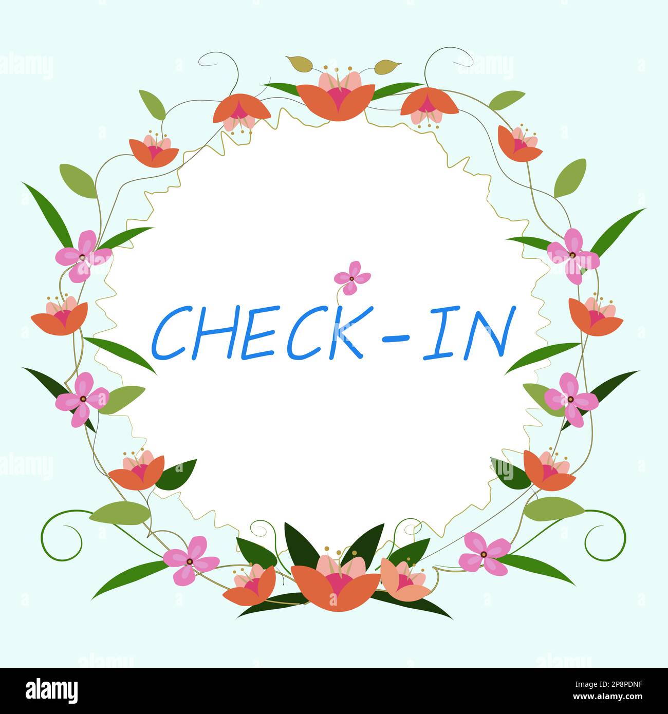 Sign displaying Check In. Word Written on Procedure by which an airline ...