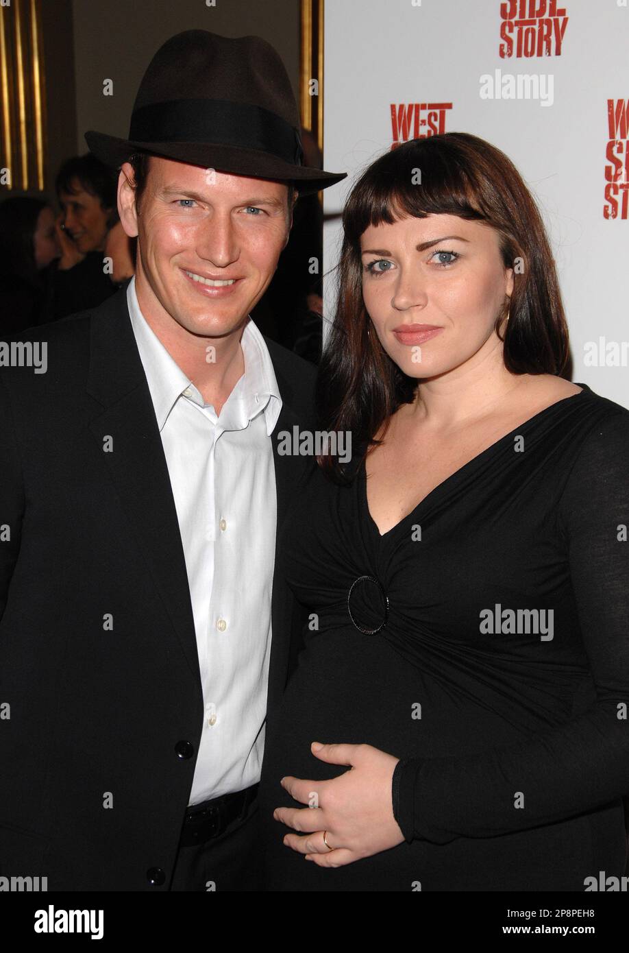 Actor Patrick Wilson and his wife Dagmara Dominczyk attend the opening ...