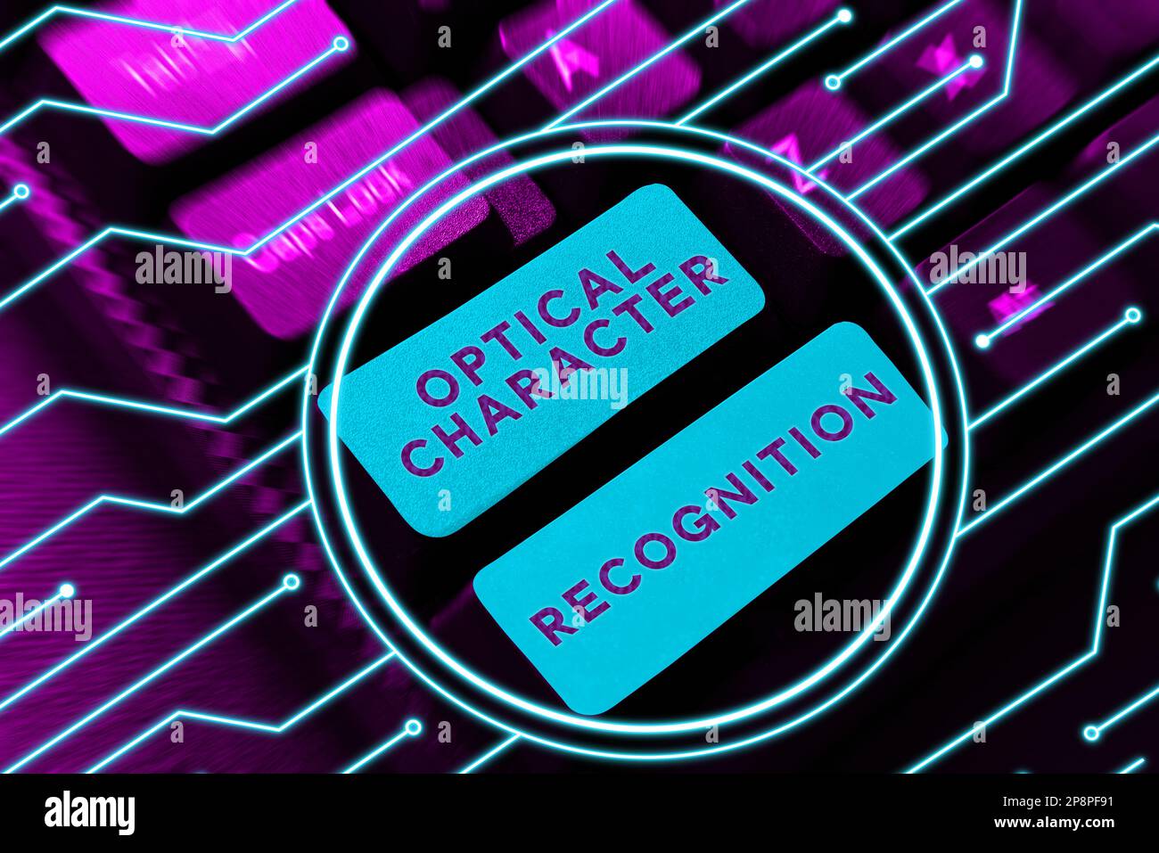 Hand writing sign Optical Character Recognition. Business showcase the ...