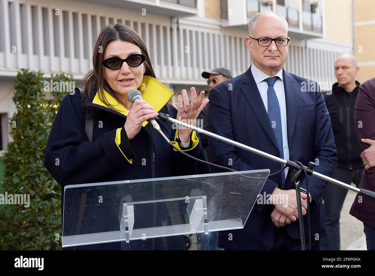 Rome, Italy. 09th Mar, 2023. The director of the European Institute of ...